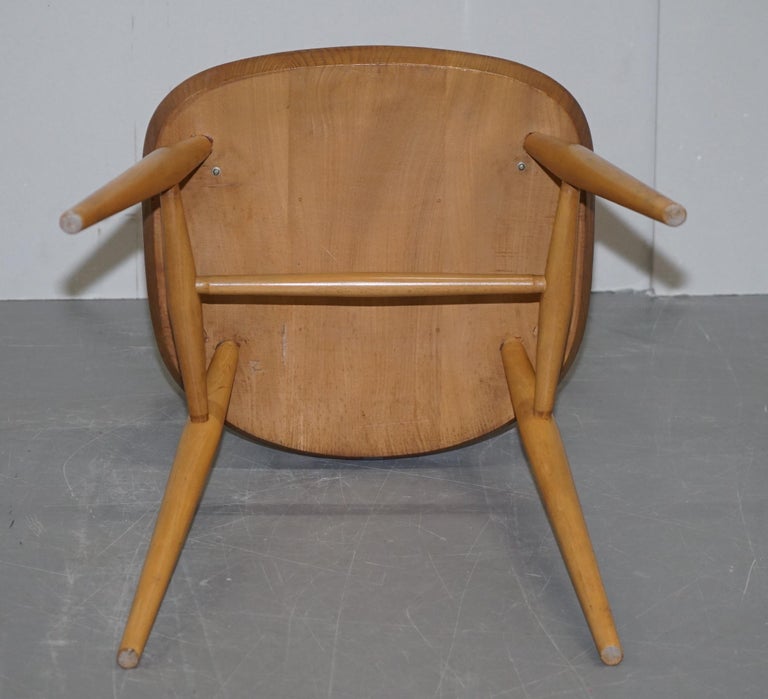 Stunning Small G Plan Ercol Blond Elm Wood Side Chair Dressing Table ...