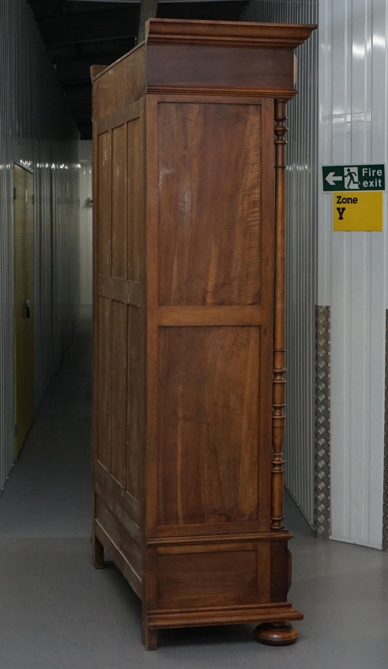 Stunning Very Grand circa 1860 French Walnut Mirrored Door Armoire ...