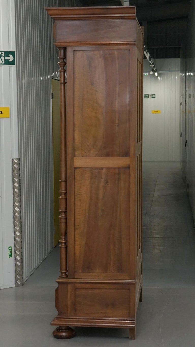 Stunning Very Grand circa 1860 French Walnut Mirrored Door Armoire ...