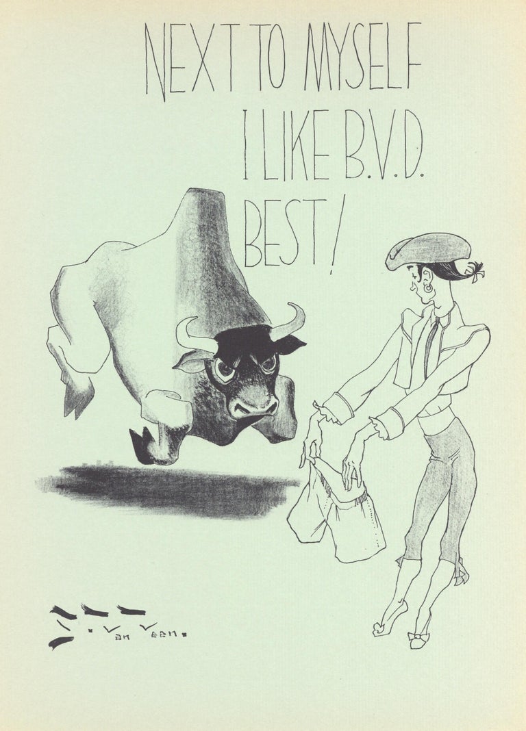 Stuyvesant Van Veen - original lithograph For Sale at 1stDibs