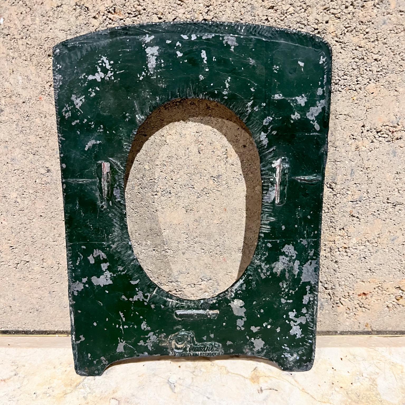Art Nouveau Vintage Cast Metal Picture Frame Mexico For Sale at 1stDibs