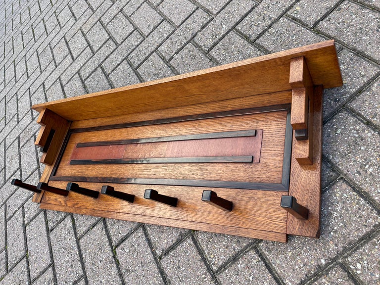 Stylish Dutch Design Art Deco Coat Rack by Paul Izeren for Genneper ...