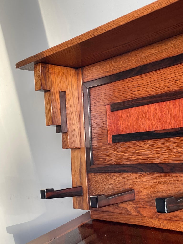 Stylish Dutch Design Art Deco Coat Rack by Paul Izeren for Genneper ...