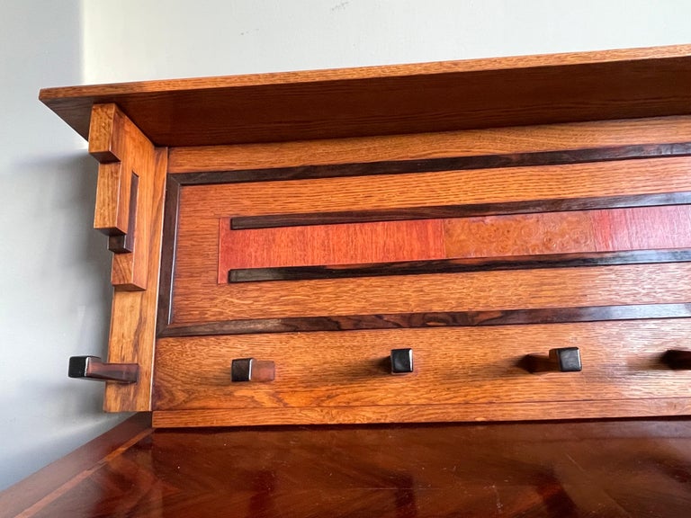 Stylish Dutch Design Art Deco Coat Rack by Paul Izeren for Genneper ...