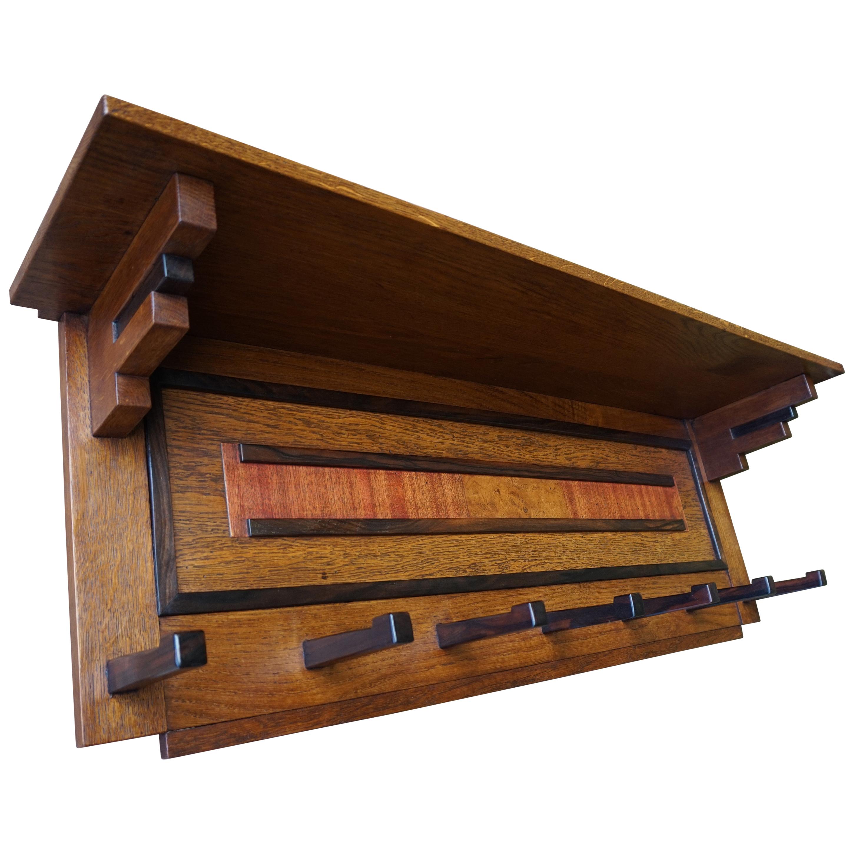 Stylish Dutch Design Art Deco Coat Rack by Paul Izeren for Genneper ...