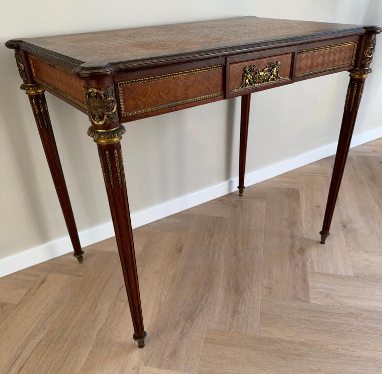 Stylish French, Napoleon III Fine Ladies Writing Desk with Wine ...