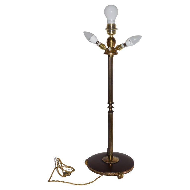 Stylish Neoclassical Style French Table Lamp For Sale at 1stDibs