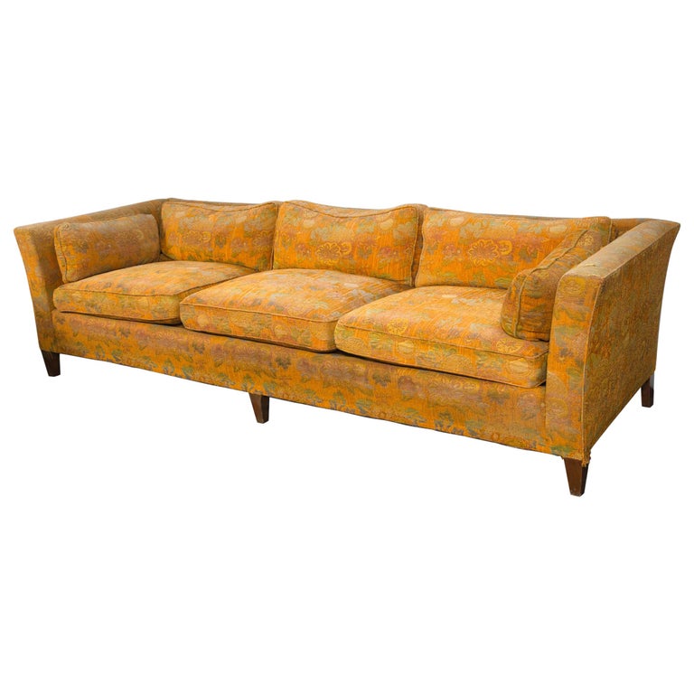 Stylish Tuxedo Sofa at 1stDibs