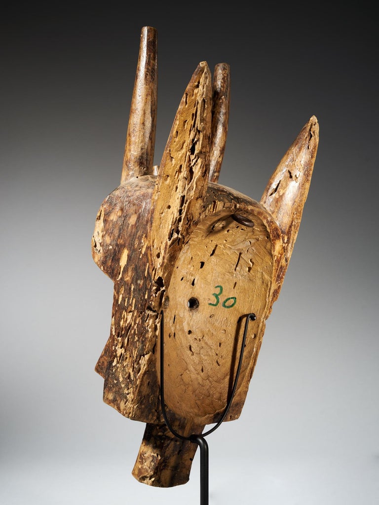 Suruku Initiation Mask of the Kore Society, Bamana People, Mali at 1stDibs
