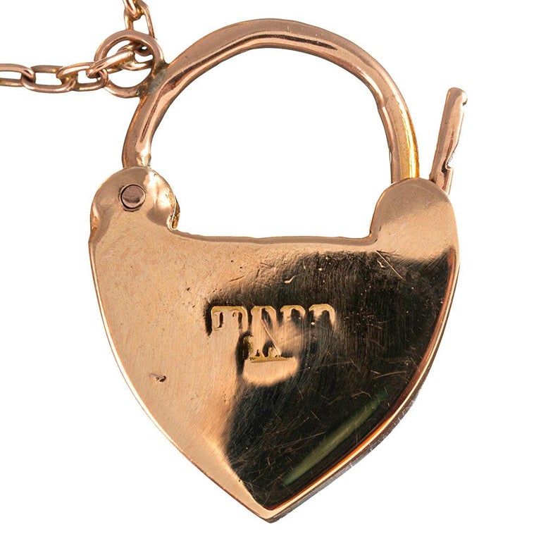 Stylized Victorian Rose Gold Gate Bracelet at 1stDibs