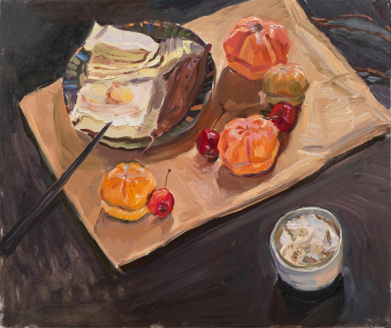 Su Yu - Chinese Contemporary Art by Su Yu - Persimmon For Sale at 1stDibs