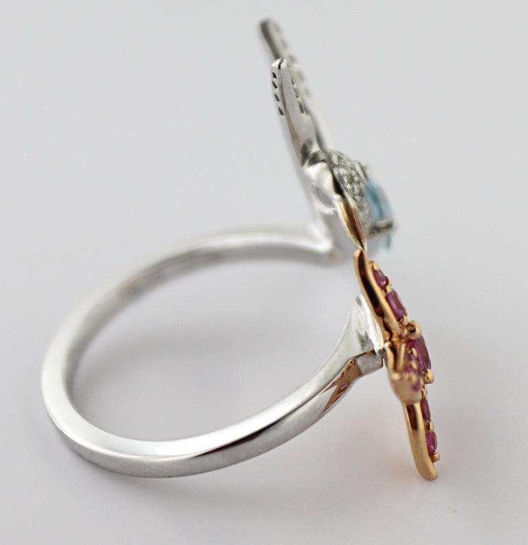 Suarez Aquamarine Sapphire Diamond 18k Gold Amulets of Frida ...