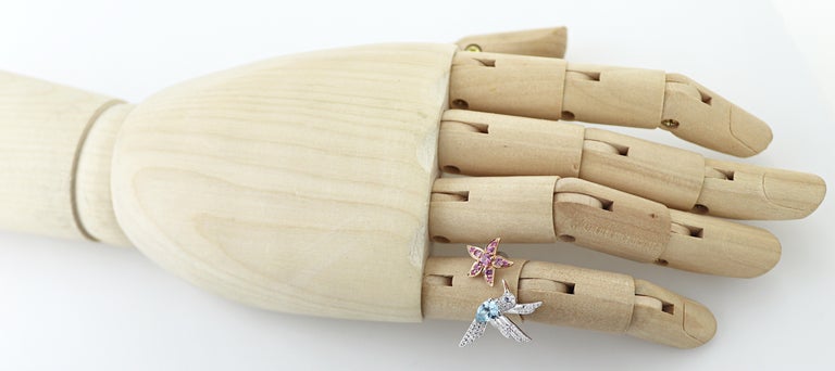 Suarez Aquamarine Sapphire Diamond 18k Gold Amulets of Frida ...