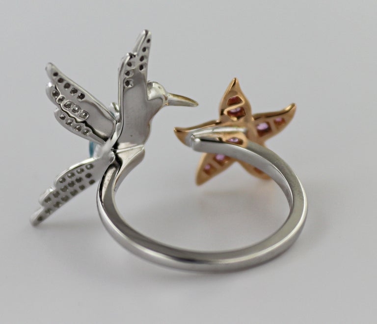 Suarez Aquamarine Sapphire Diamond 18k Gold Amulets of Frida ...