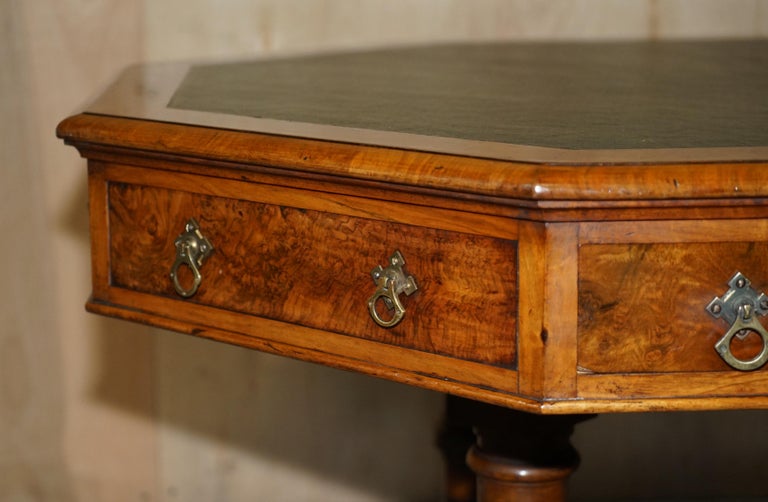 Sublime Antique circa 1840 Gothic Revival Pollard Oak Centre Library ...