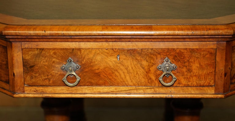 Sublime Antique circa 1840 Gothic Revival Pollard Oak Centre Library ...