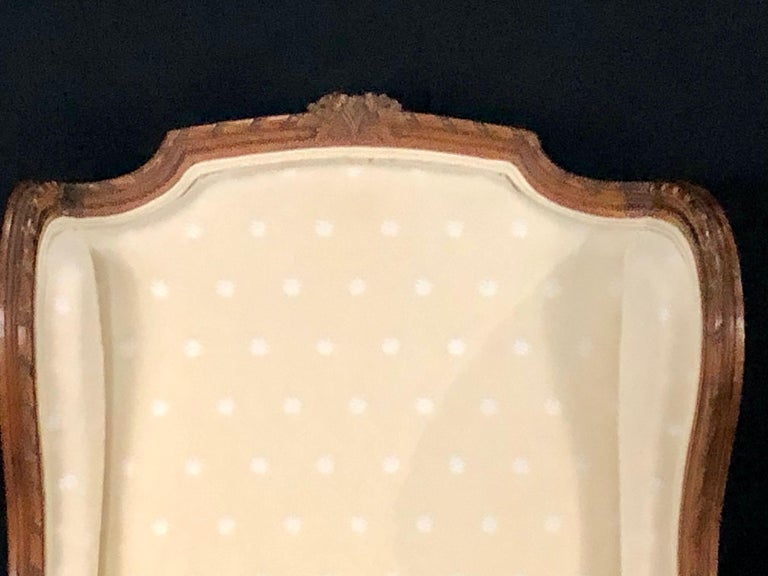 Sublime French Antique Louis XVI Style Duchesse Brisee Chaise Longue at ...