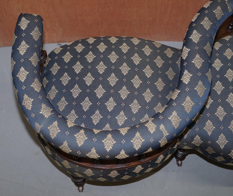 Sublime Original Antique Victorian 1860 Tete a Tete Love Coversation ...