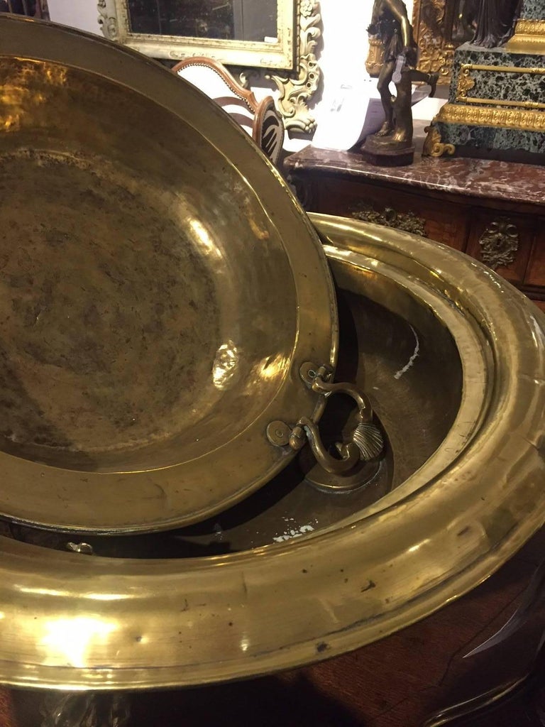 A Substantial 19th Century Spanish Copper and Brass Brazier For Sale at ...