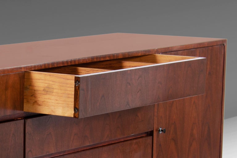 Mid Century Credenza / Sideboard / Long Dresser on an Angular Steel ...