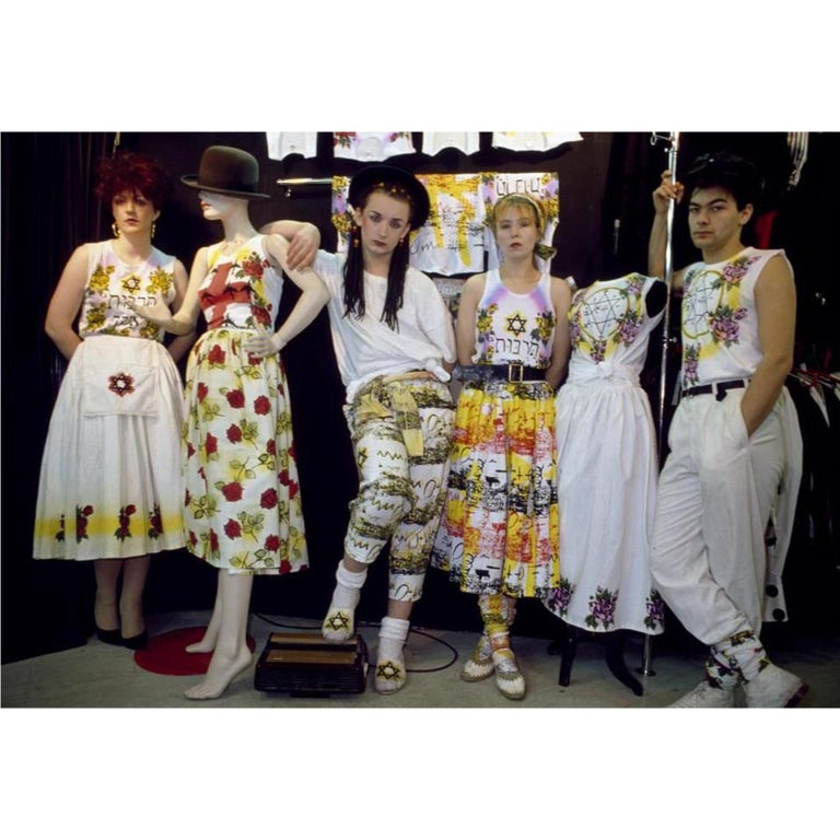 Sue Clowes Tank Top Culture Club Boy George Early 80s For Sale at ...