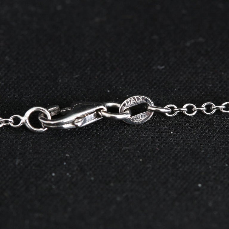 Sue Gragg Diamond Cross with Diamond by The Yard Necklace For Sale at ...