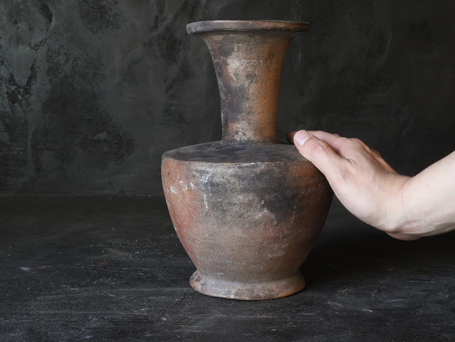 Sue Ware /Antique Japanese vase/8th-12th century/Wabi-sabi at 1stDibs