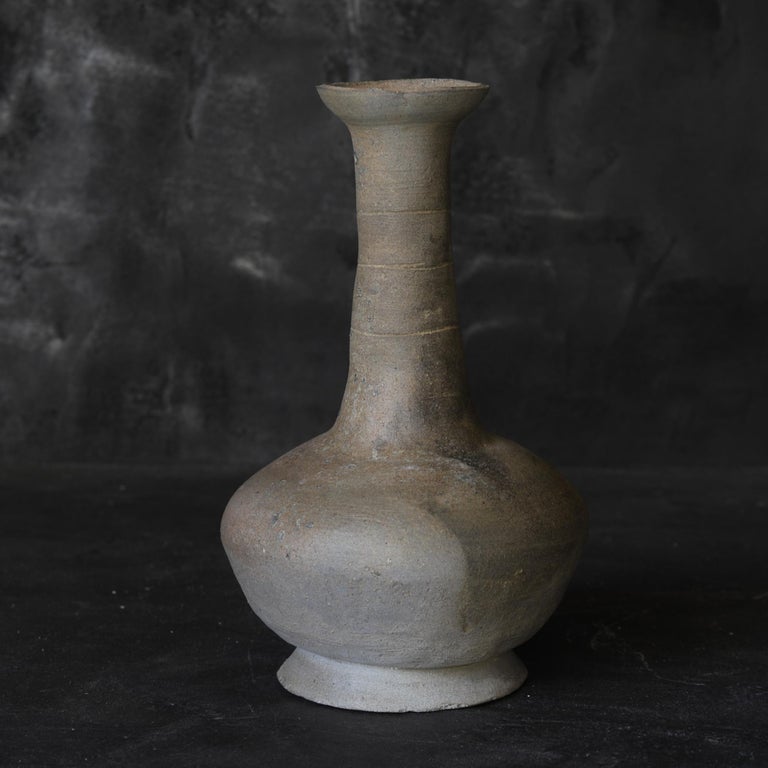 Sue Ware Long Neck Jar / Japanese Antique / Asuka Period / 592-710 CE ...