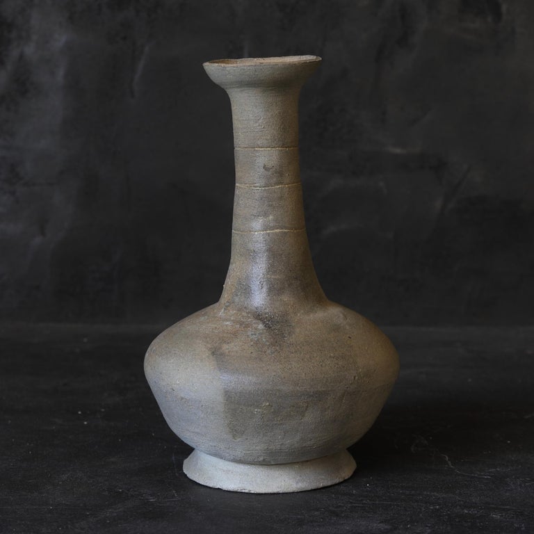 Sue Ware Long Neck Jar / Japanese Antique / Asuka Period / 592-710 CE ...