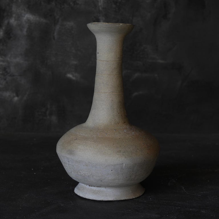 Sue Ware Long Neck Jar / Japanese Antique / Asuka Period / 592-710 CE ...