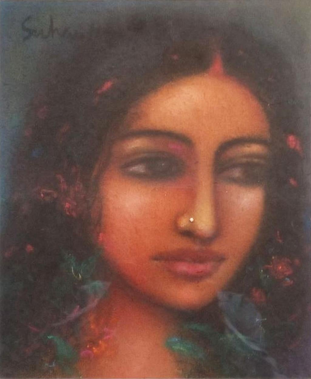 Frederick Duncan - Breezy Co-Ed with Tennis Racket For Sale at 1stDibs ...