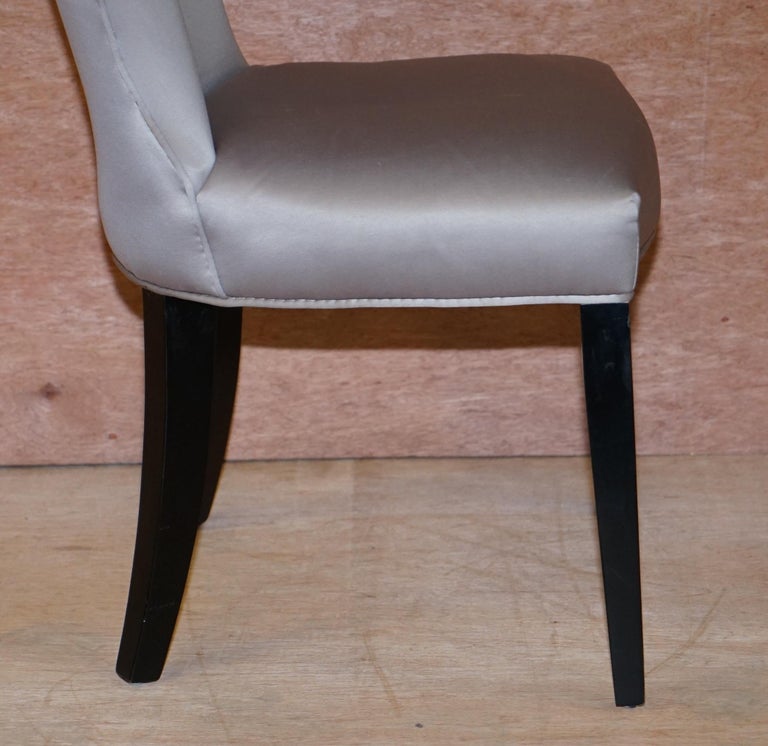 Suite of 8 Curved Back Coach House Chairs Ltd Dining Chairs ...