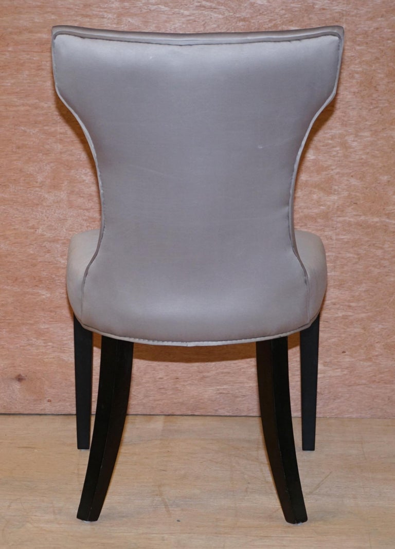 Suite of 8 Curved Back Coach House Chairs Ltd Dining Chairs ...