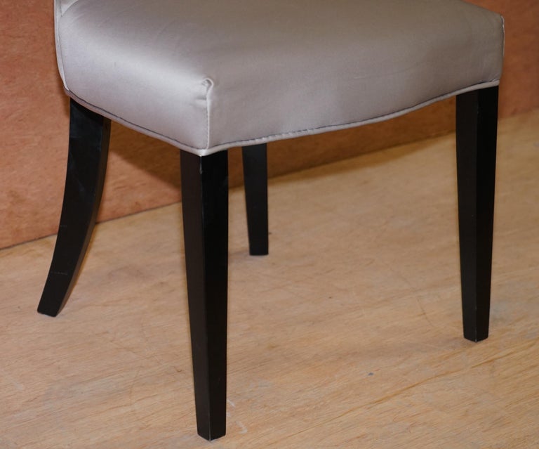 Suite of 8 Curved Back Coach House Chairs Ltd Dining Chairs ...