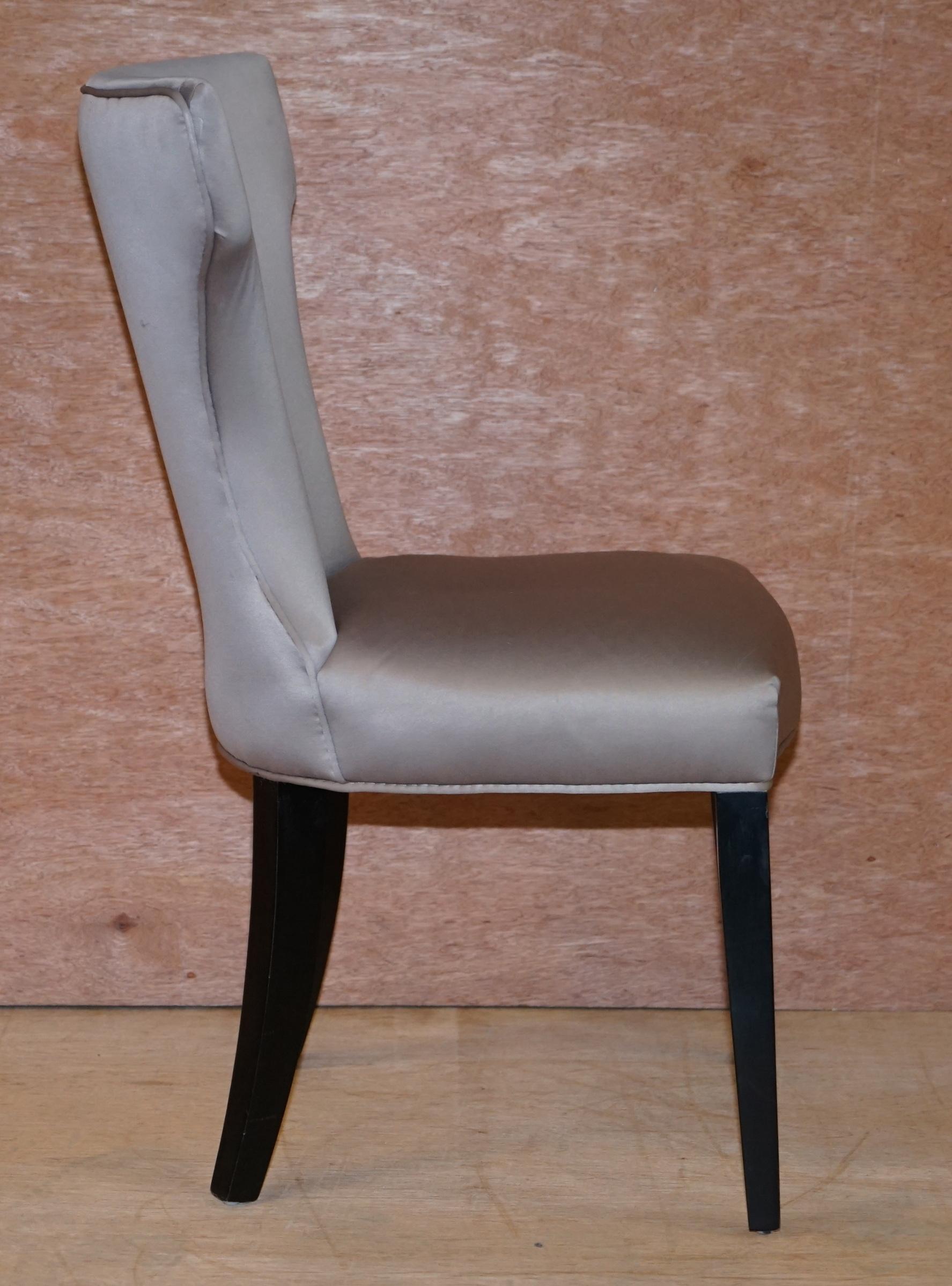 Suite of 8 Curved Back Coach House Chairs Ltd Dining Chairs ...