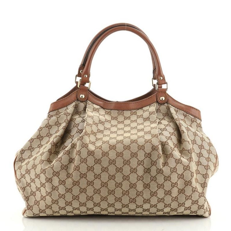 Sukey Tote GG Canvas Large at 1stDibs