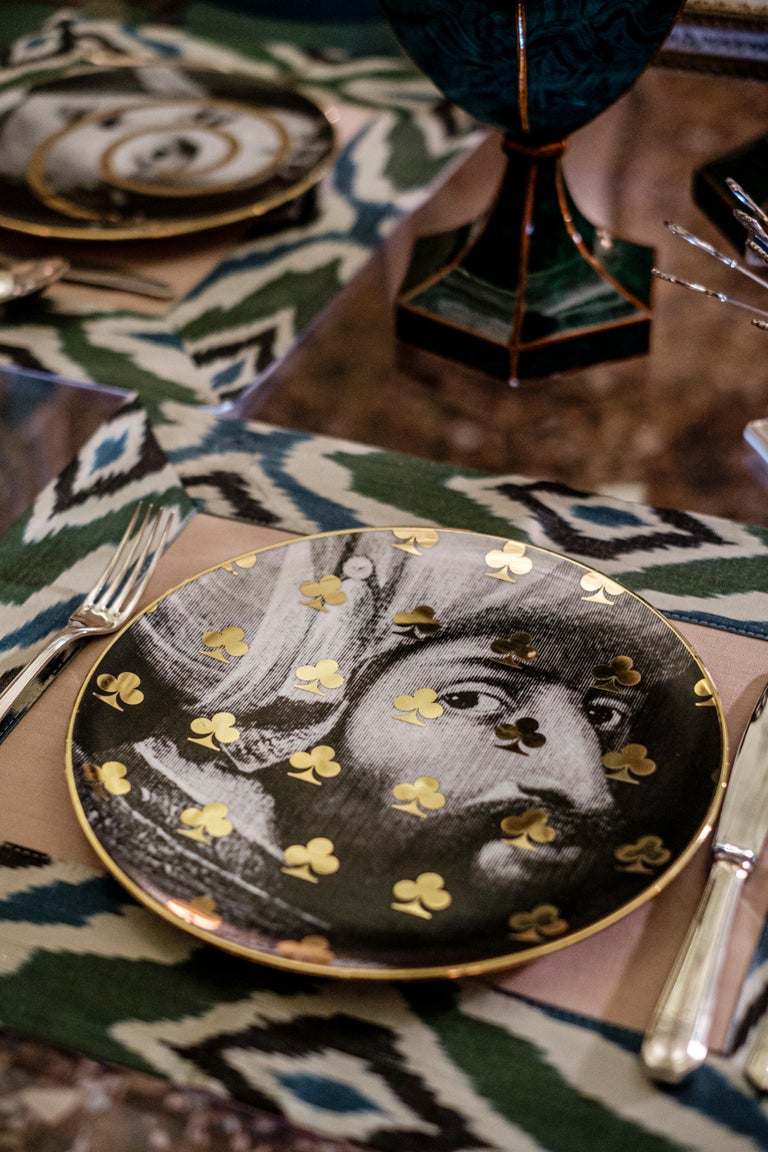 Sultan Gold Porcelain Plate 04 For Sale at 1stDibs