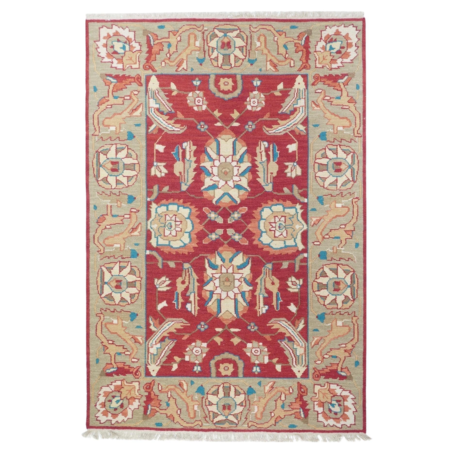Sumak Rug 4'1'' x 6'1'' For Sale at 1stDibs