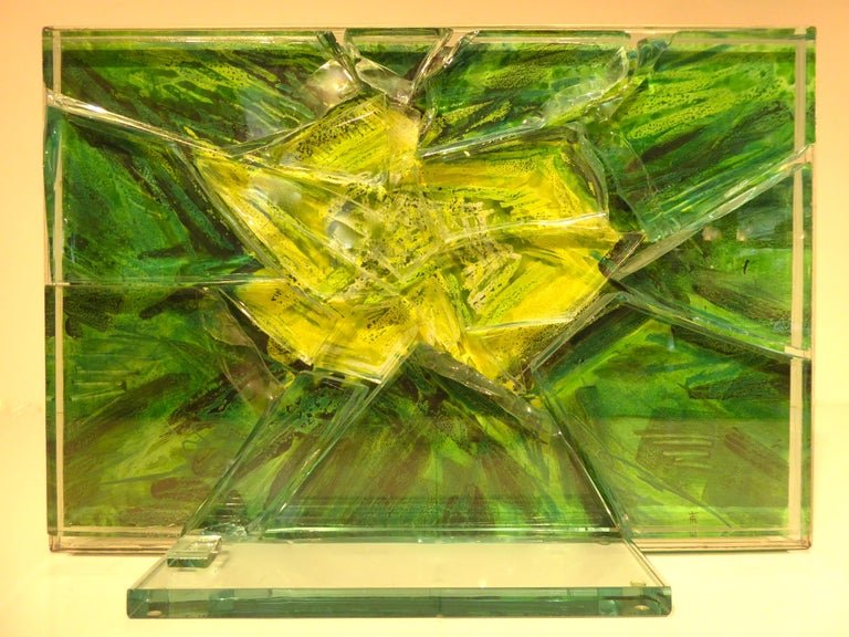 "Summer Dawn" a Glass Sculpture by Canadian Artist Mary Filer at 1stDibs