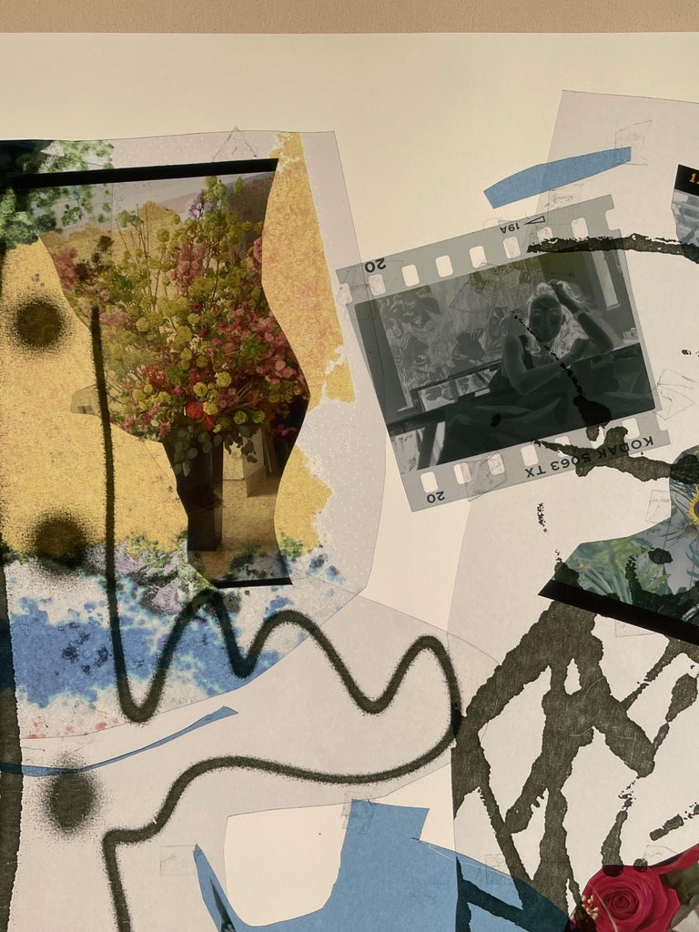 ”Summer Flowers” Abstract Expressionist Photo Collage by Peter Astrom ...