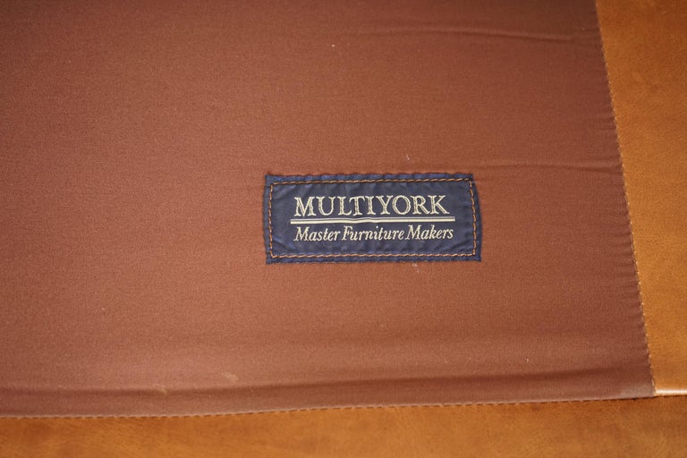 Sumptuous Multiyork Buttery Soft Tan Leather Two Three Seater Sofa at ...