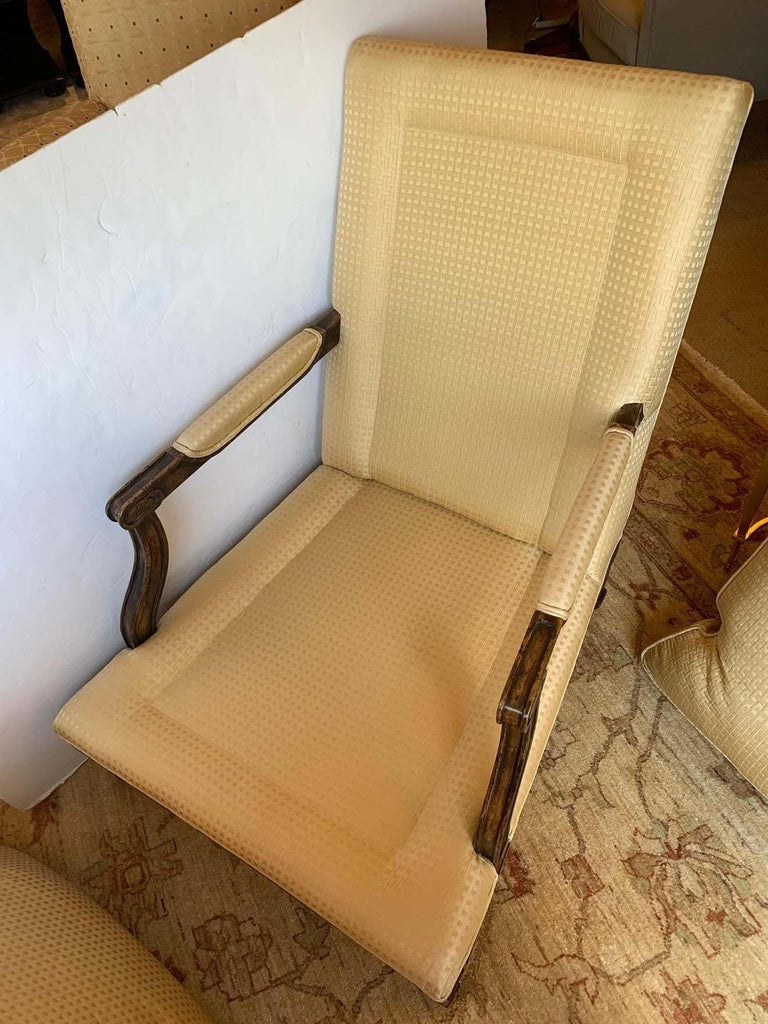 Sumptuous Nancy Corzine Club Lounge Chair at 1stDibs