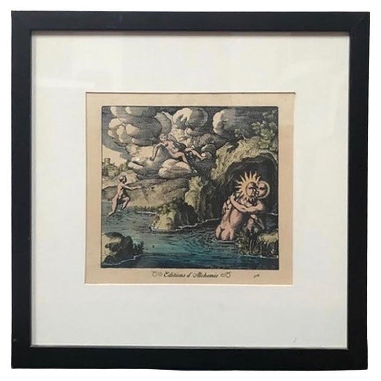 "Sun and Moon" Lithograph#1 by Vincenzo Marano, Edition of Alchemie For ...