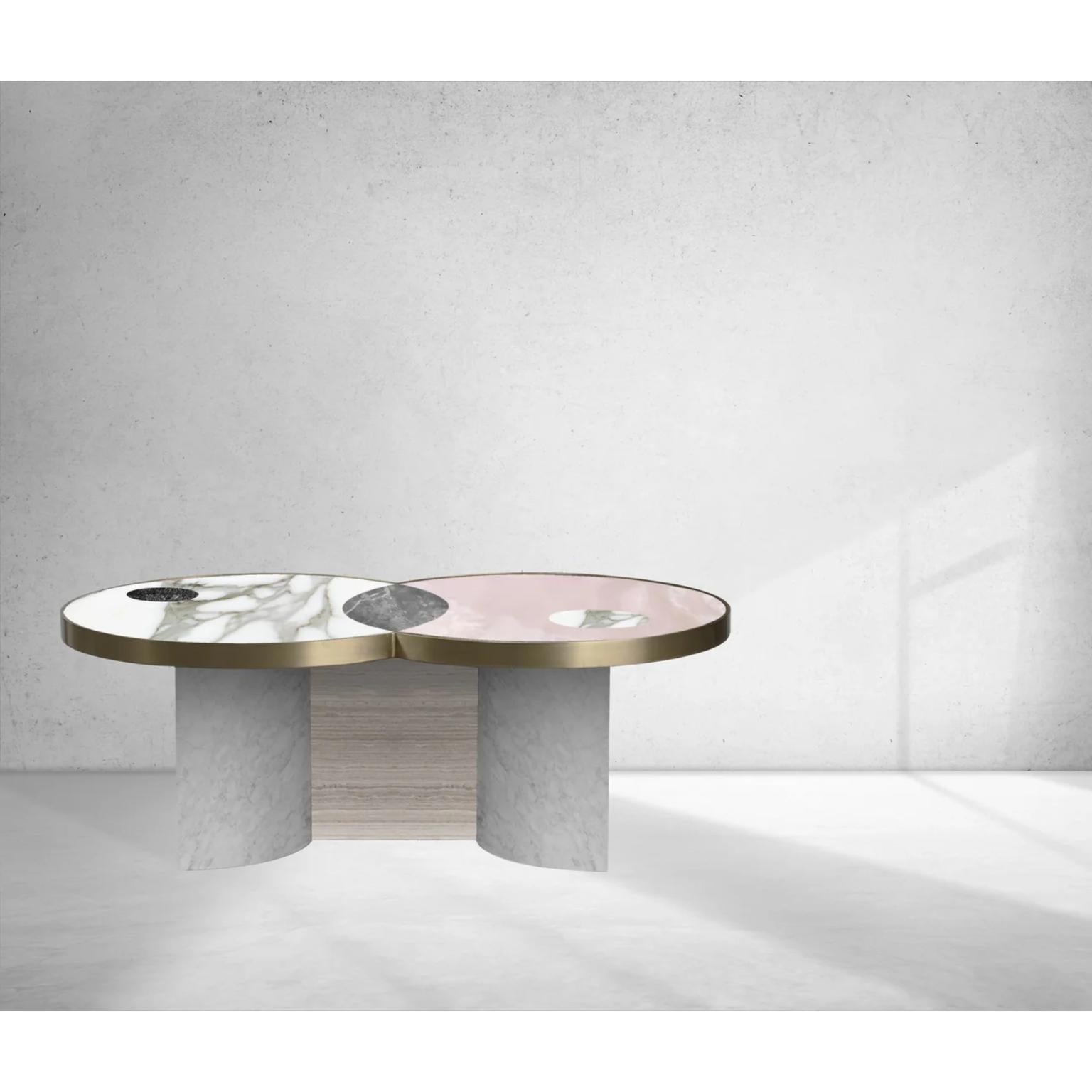 Sun and Moon Snow Coffee Table by Bohinc Studio For Sale at 1stDibs