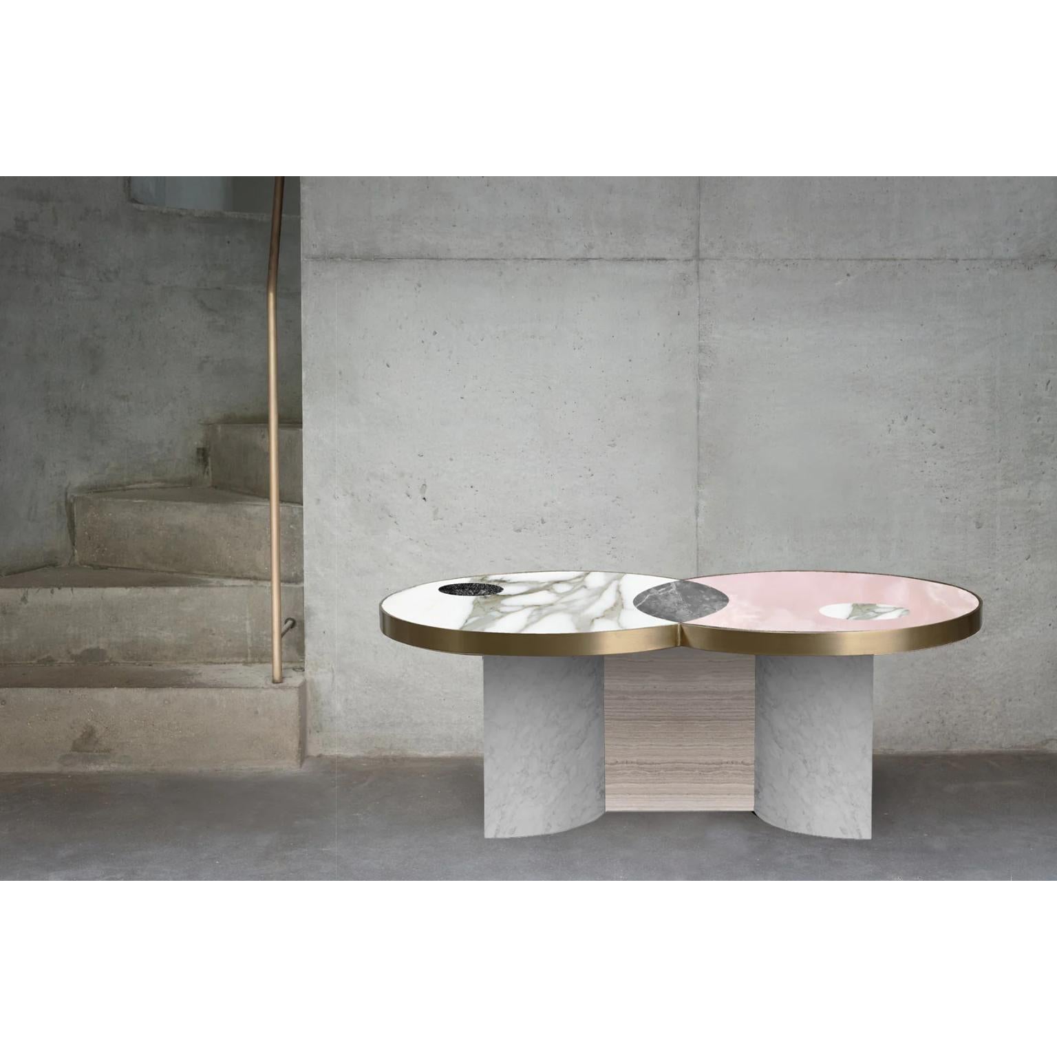 Sun and Moon Snow Coffee Table by Bohinc Studio For Sale at 1stDibs