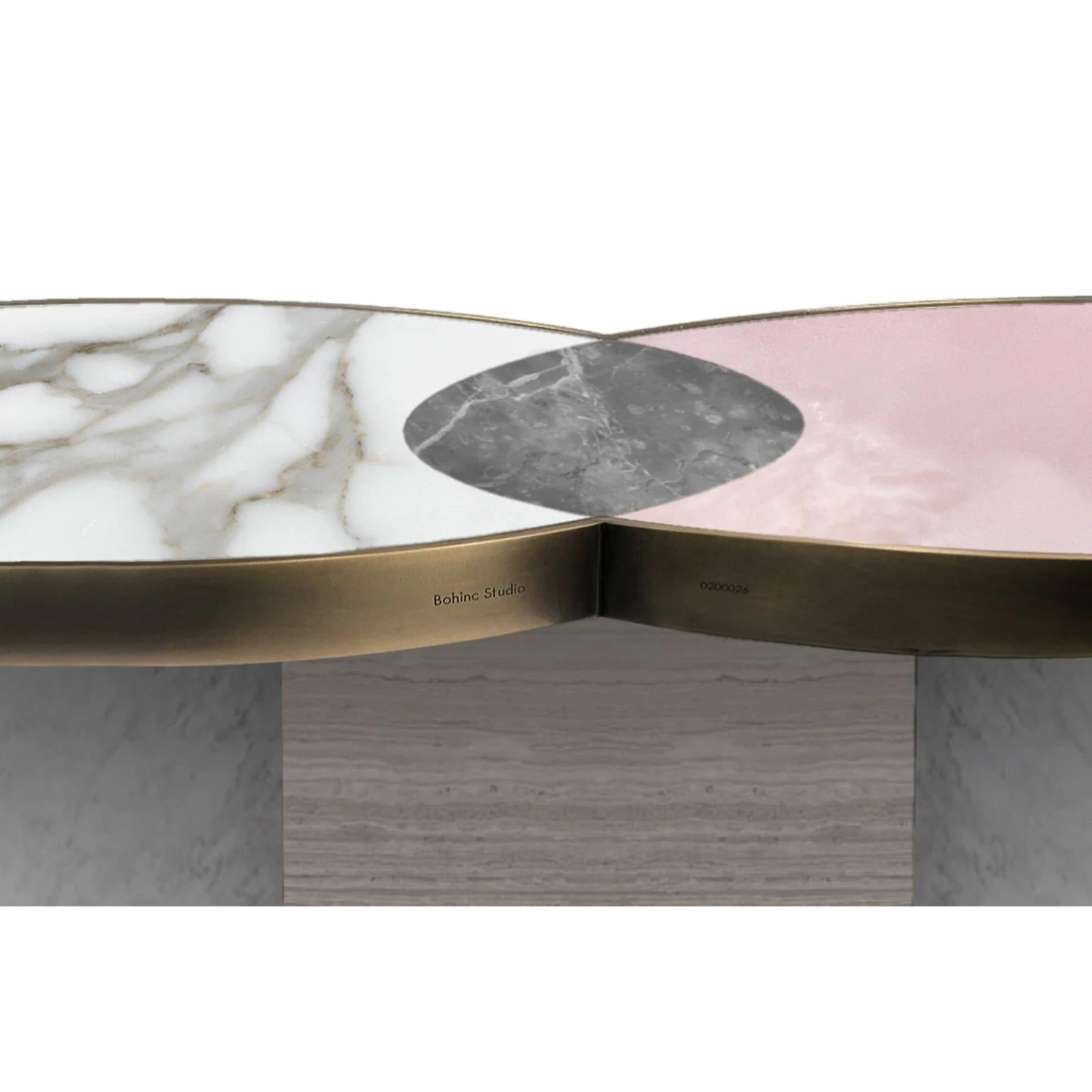 Sun and Moon Snow Coffee Table by Bohinc Studio For Sale at 1stDibs