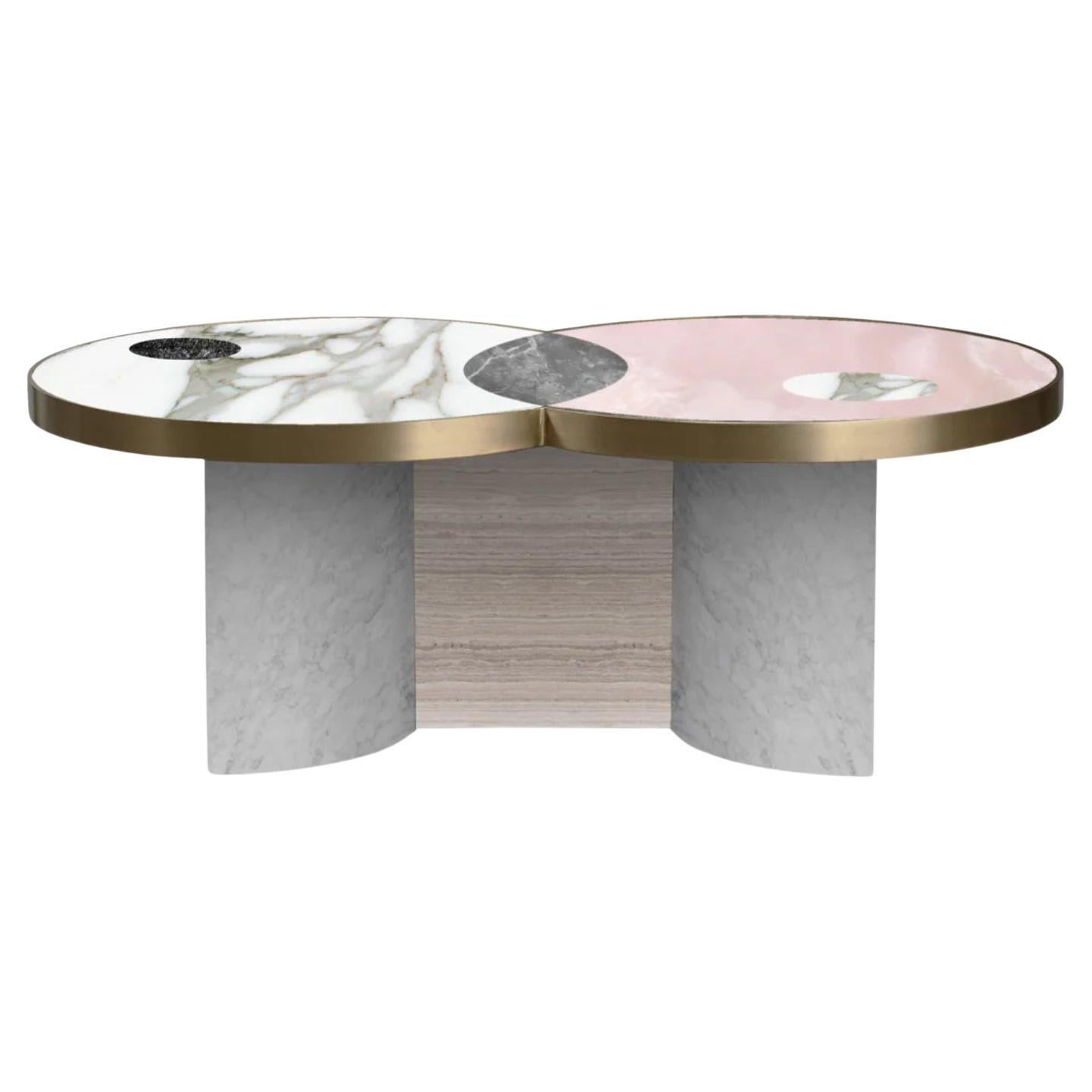 Sun and Moon Snow Coffee Table by Bohinc Studio For Sale at 1stDibs