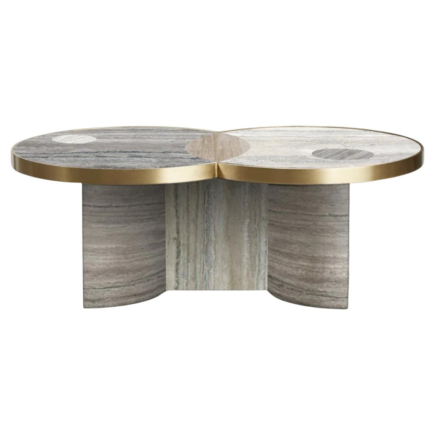 Sun and Moon Snow Coffee Table by Bohinc Studio For Sale at 1stDibs