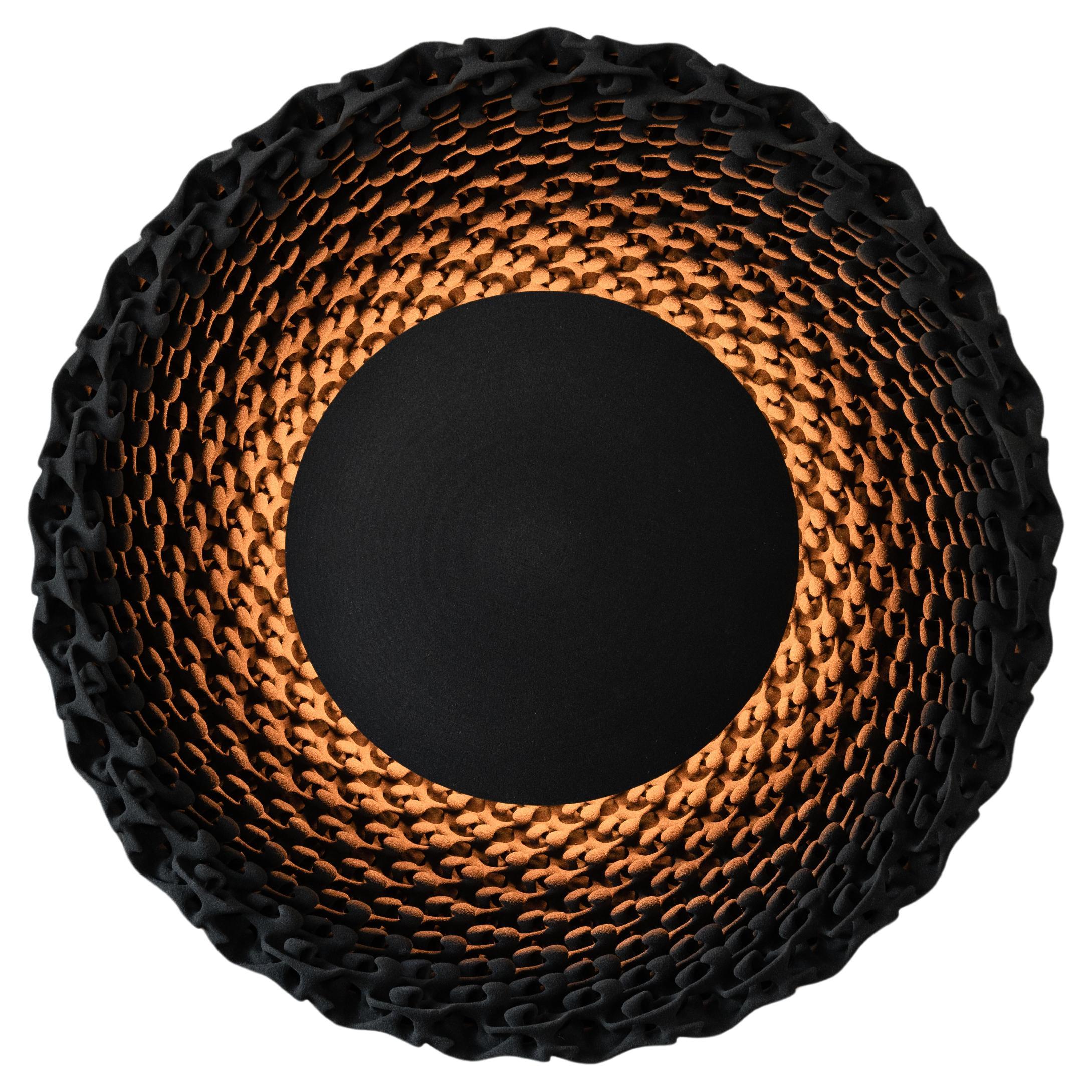 Sun Wall Lamp, 3D-Printed Sand, Parametric Atmospheric, Mood Lighting ...