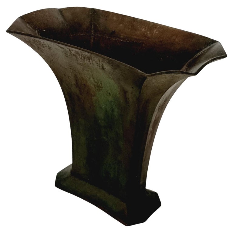 Sune Bäckström, Vase in Solid Bronze, Swedish Grace / Art Deco For Sale ...